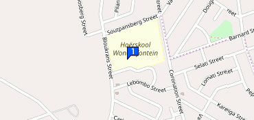 Wonderfontein High School, Bloukrans St, Carletonville, phone +27 18 ...