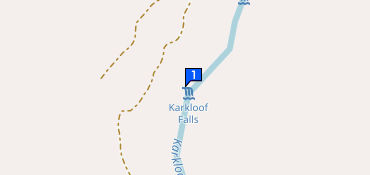 Karkloof Falls, valle, Howick