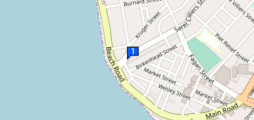 Zikomo, 5 Sarel Cilliers St, Strand, Cape Town, phone +27 21 957 7204