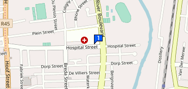 Paarl Hospital - Theatre, Lemoenkloof, Paarl, phone +27 21 860 2500