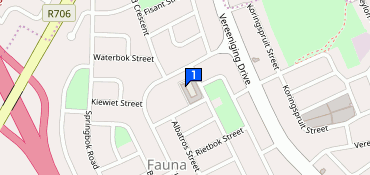 Fauna Shopping Centre, 168 Springbok Rd, Bloemfontein, phone +27 51 011 ...