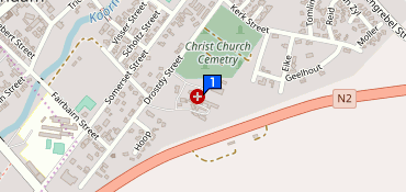 Swellendam Hospital, phone +27 28 514 1141