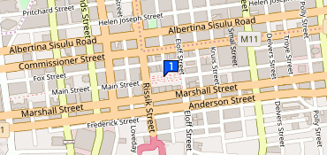 Gandhi Square, New St, Marshalltown, Johannesburg