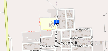 Tweespruit Primary School, Elm St, phone +27 51 963 0036