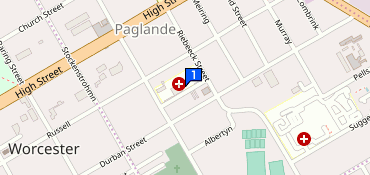 Mediclinic Worcester, 67 Fairbairn St, phone +27 86 166 6622