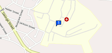Fort England Psychiatric Hospital, York St, Makhanda, phone +27 46 602 2300